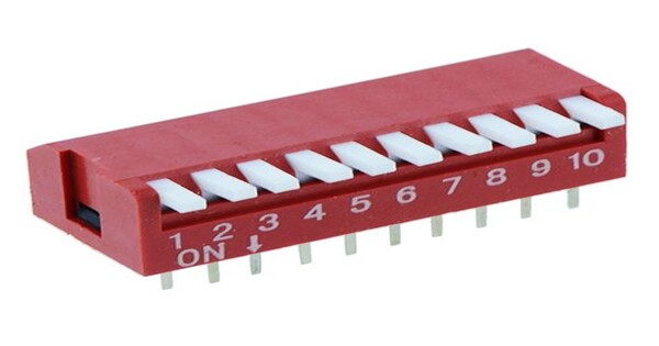 10-Way Piano DIP DIL Red PCB Switch: A Comprehensive Overview for ...