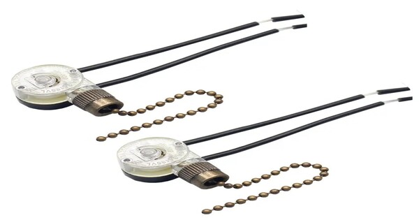 Ceiling Fan Pull Chain 3 Speed Fan Switch Pull Switches Pull Chain Lamp ...