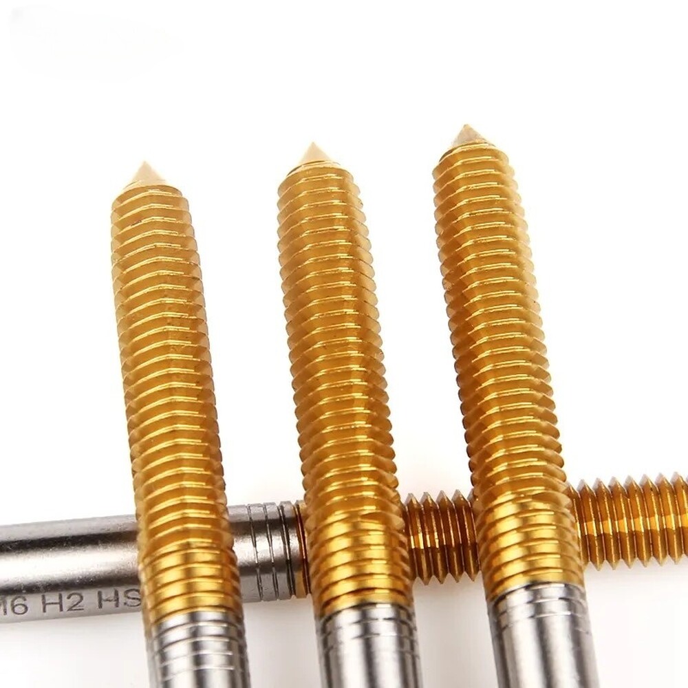 CNC Machine Threading Taps – ISO Metric HSS Tapping Tools M8, M10 ...