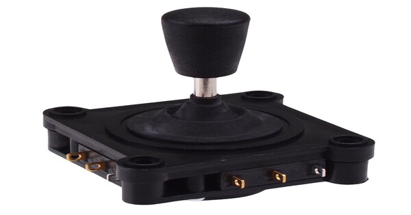 100105 2 Axis 4 Position Fingertip Joystick 4A 30VDC