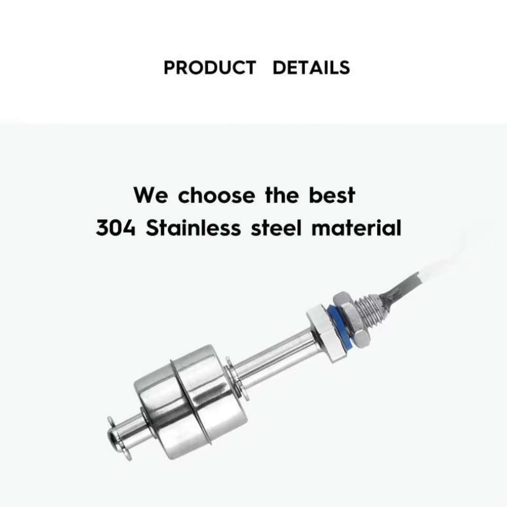 Stainless steel float level switch position sensor indicator float ...