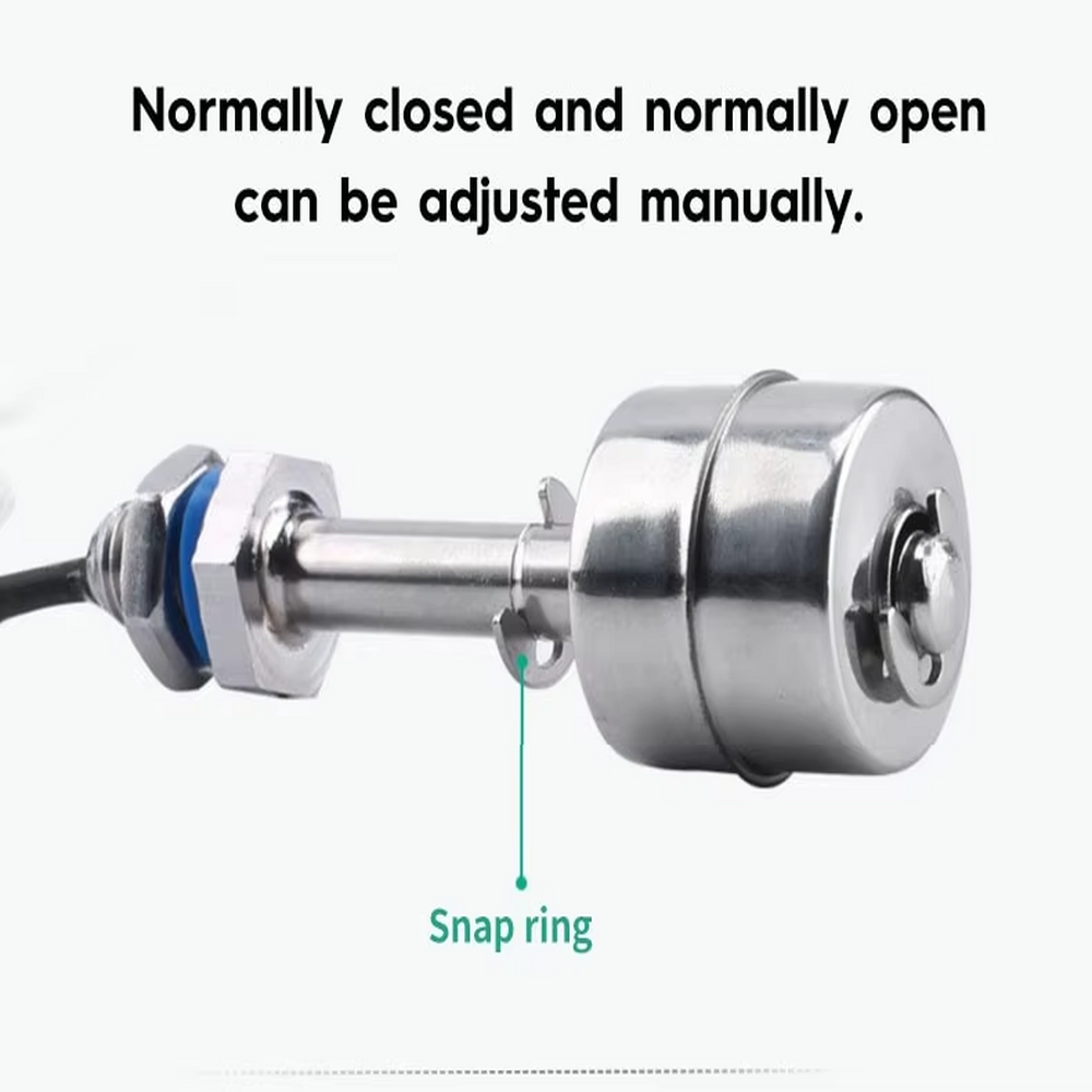 Stainless steel float level switch position sensor indicator float ...