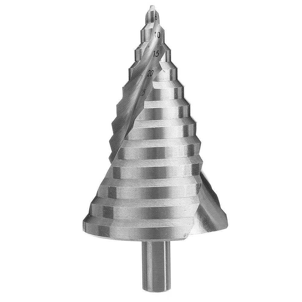Multifunction 6-60mm Step Drill Bit Cone Hole Cutter Taper Spiral ...