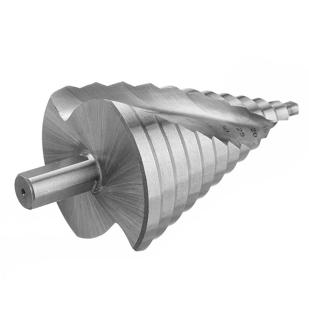 Multifunction 6-60mm Step Drill Bit Cone Hole Cutter Taper Spiral ...