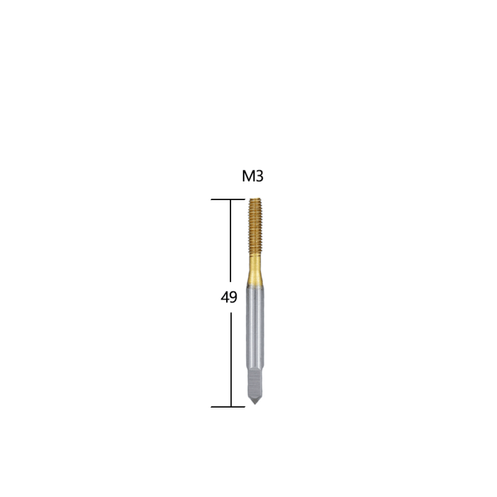 M2 M3 M4 M5 M6 M8 M10 M12 Forming Taps Tin Coating Machine