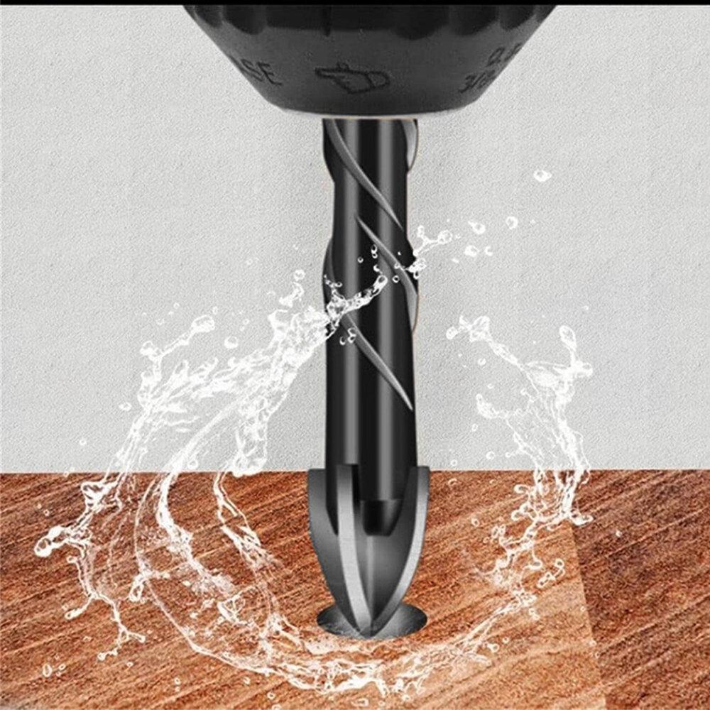 Tile Drill Bit Set - Hex Handle, Impact, Concrete & Glass.\