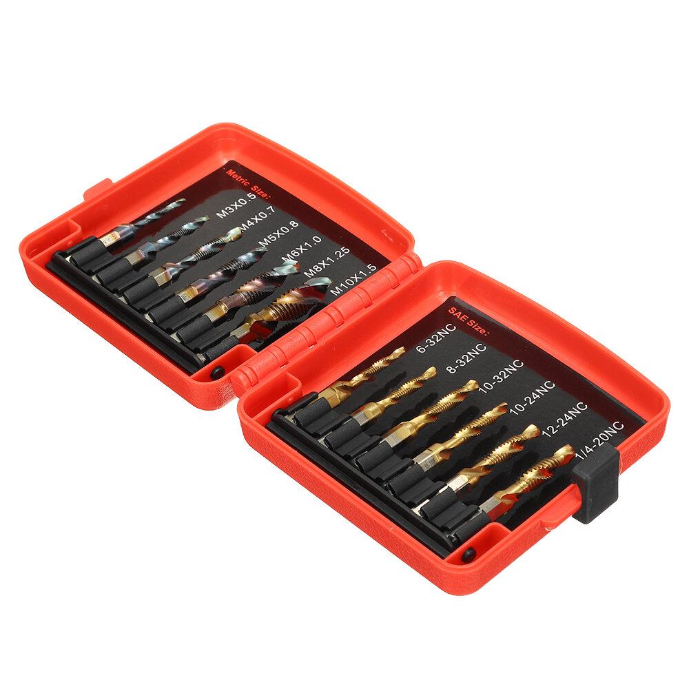 Metric Screw Thread Tap Drill Bits Hex Shank Drill Bit