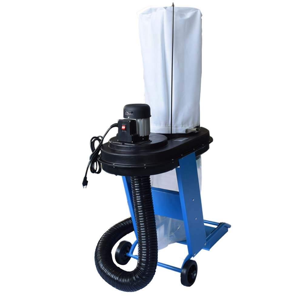 Portable Dust Collector System With Wheels 3/4 HP 1pc