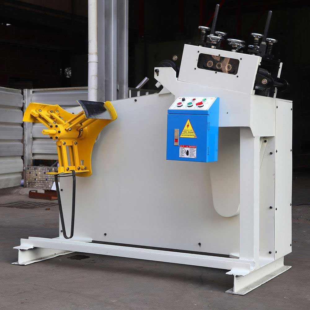 Hydraulic Decoiler Coil Strip Straightener Machine 1 set