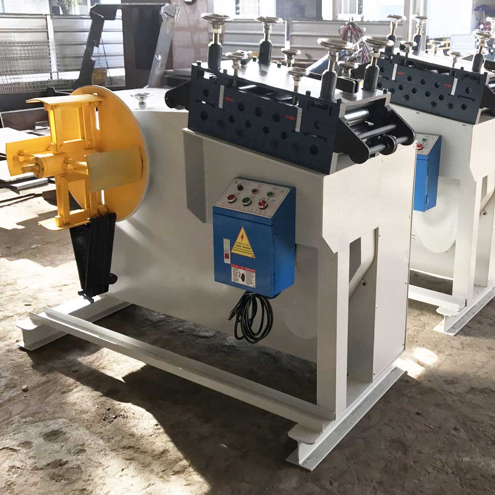 Hydraulic Decoiler Coil Strip Straightener Machine 1 set