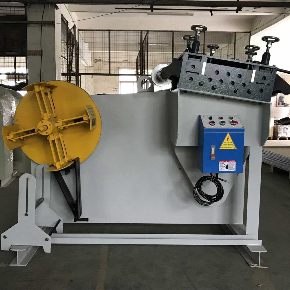 Hydraulic Decoiler Coil Strip Straightener Machine 1 set