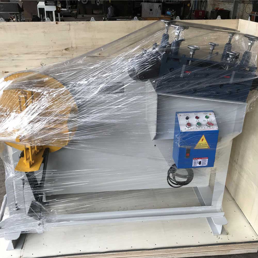 Hydraulic Decoiler Coil Strip Straightener Machine 1 set