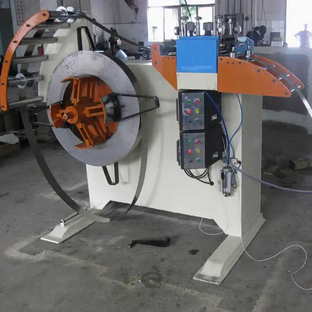 Hydraulic Decoiler Coil Strip Straightener Machine 1 set