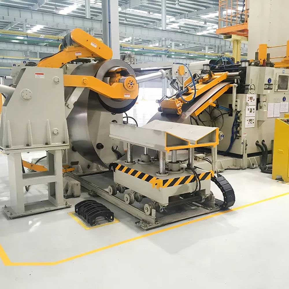 3 In 1 Coil Steel Nc Servo Feeder Uncoiler Metal Plate Hydraulic ...