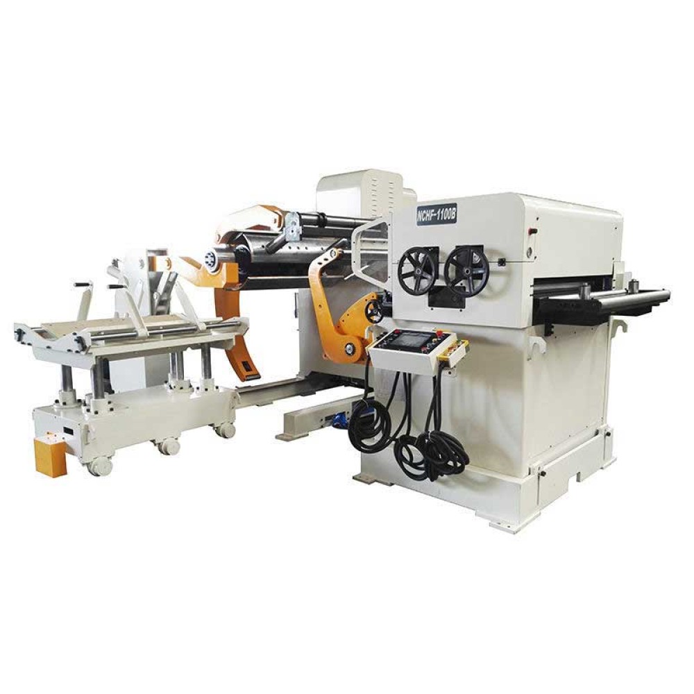 3 In 1 NC Servo Decoiler Straightener Feeder Uncoiler and Feeder Machine Straightener Uncoiler ...