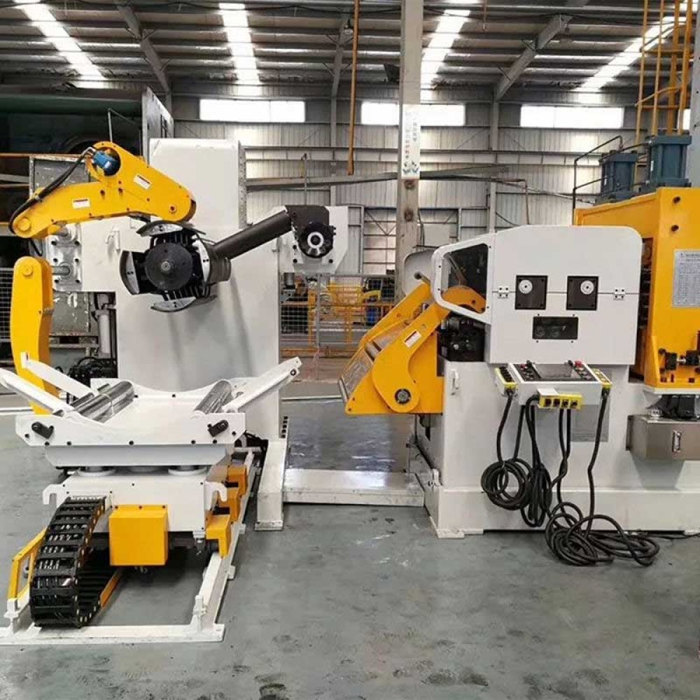 3 In 1 NC Servo Feeder Machine Line Roll Feeding Leveling Machine ...
