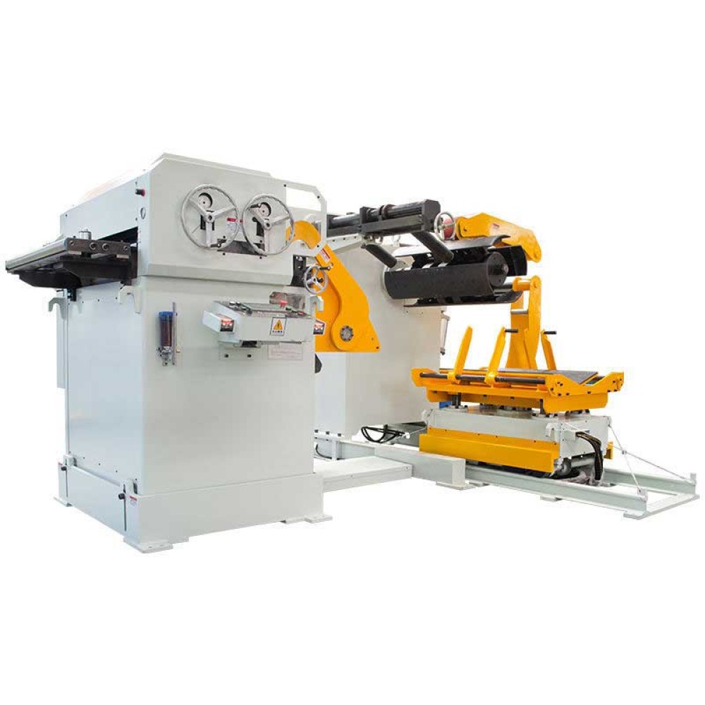 3 In 1 Nc Servo Roll Feeder Straightening Decoiler Machine For Press ...