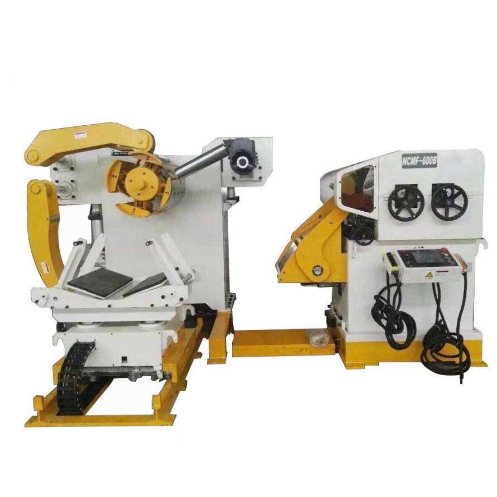 Automation Metal Metallurgy Decoiler Straightener NC Servo Roll Feeding ...