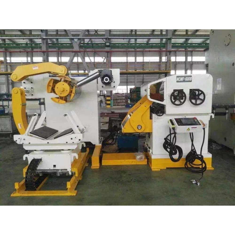Automation Metal Metallurgy Decoiler Straightener NC Servo Roll Feeding ...
