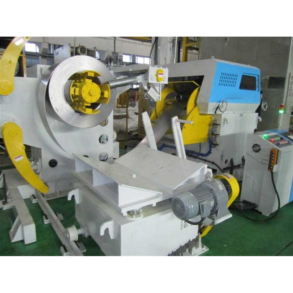 Automation Metal Metallurgy Decoiler Straightener NC Servo Roll Feeding ...