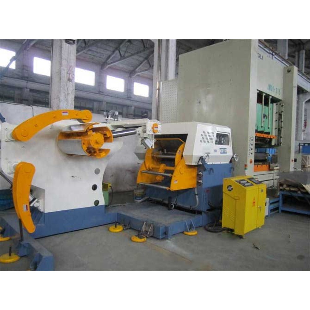 Automation Metal Metallurgy Decoiler Straightener NC Servo Roll Feeding ...