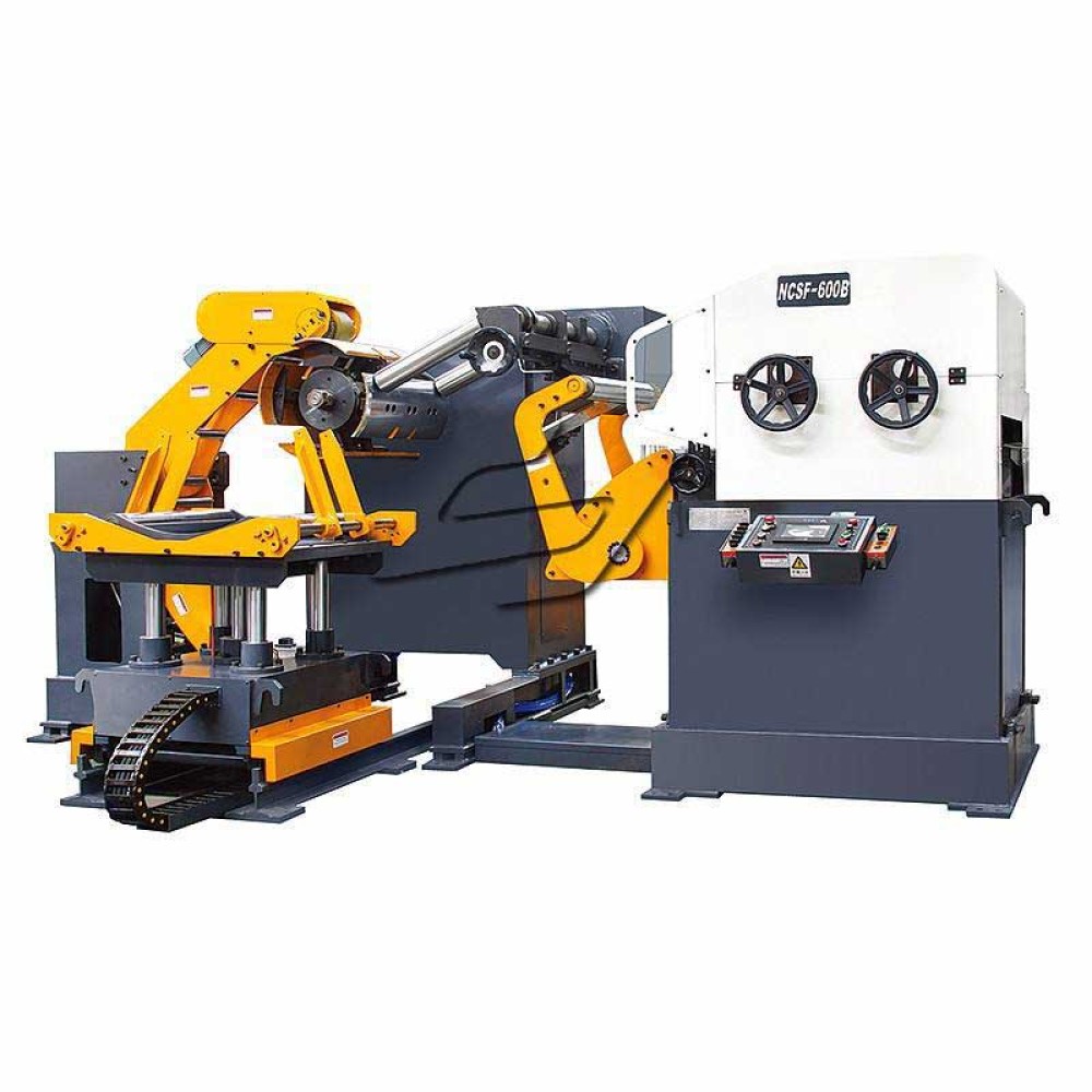 Coil Automatic Decoiler Straightener Feeder Machine, for sheet metal ...