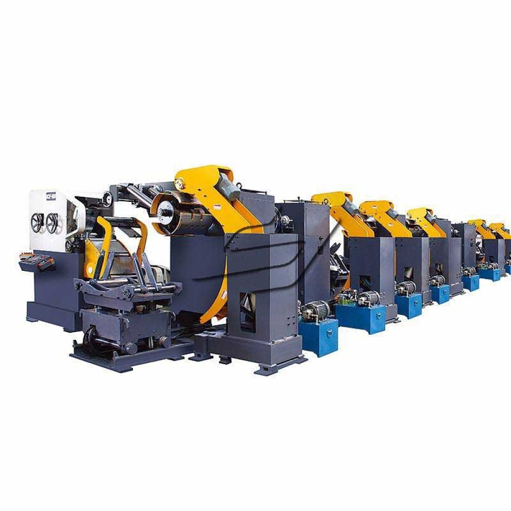 Coil Automatic Decoiler Straightener Feeder Machine, for sheet metal ...