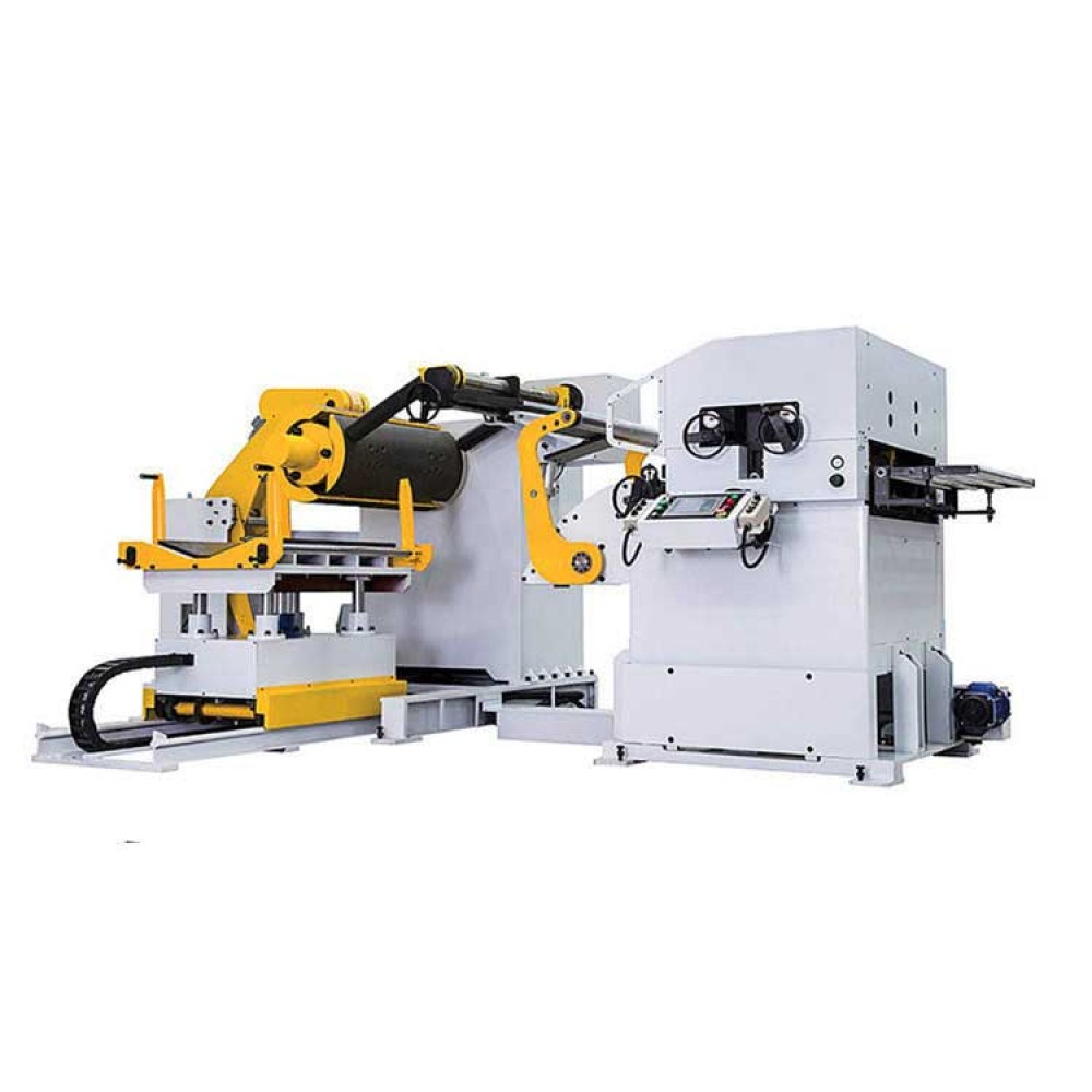 High precision NC Servo Feeder Hydraulic uncoiler and leveler 3 in 1 metal feeder for sheet ...