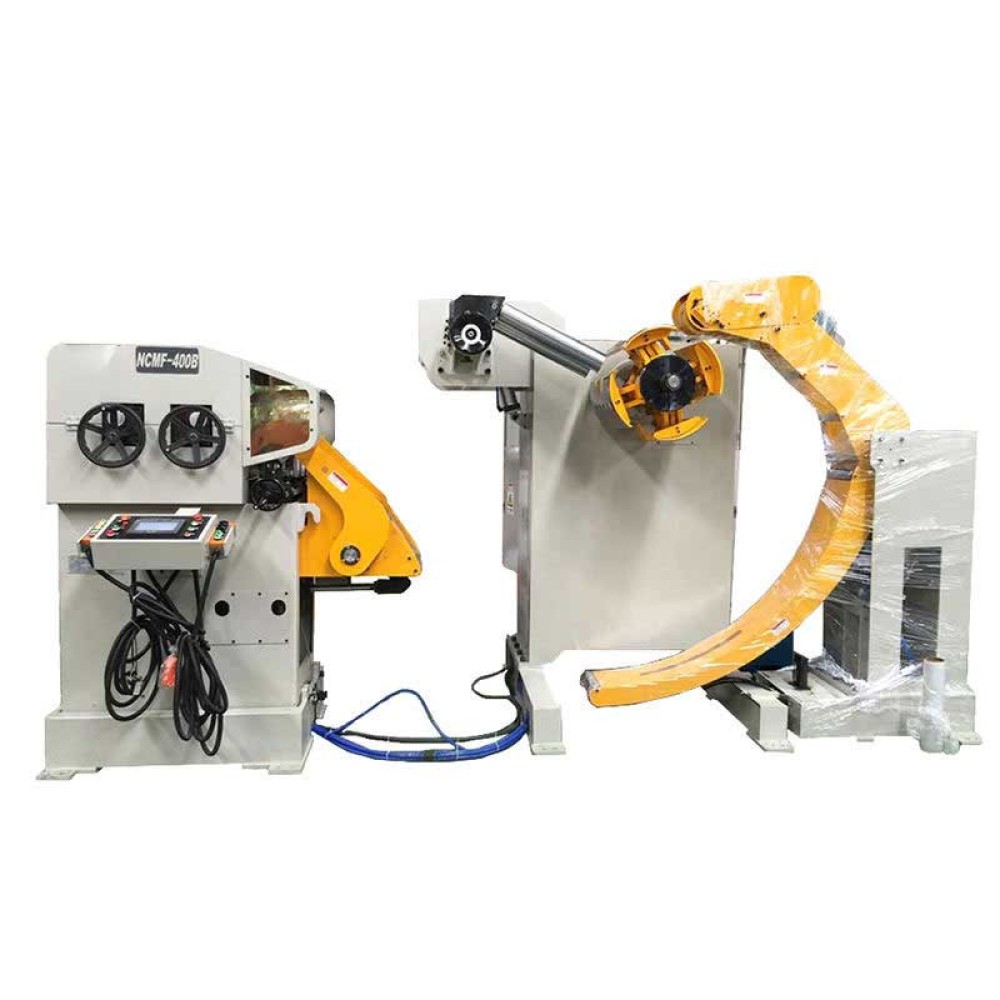High Precision Nc Servo Straightener Feeder Uncoiler Straightener ...