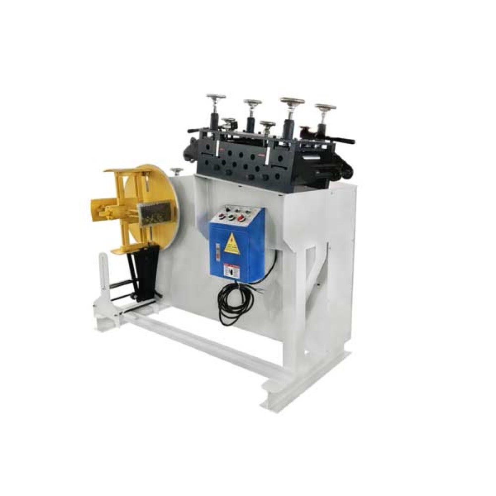 Metal Plate Servo Roll Straightener and Decoiler Machine For Automatic ...