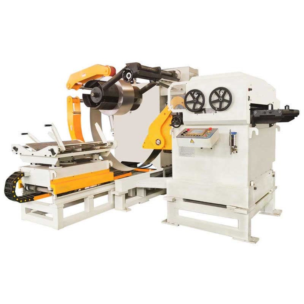 Metal Sheet Coil Straightener Leveling Machine For Steel Coil Decoiling Machine Hydraulic ...