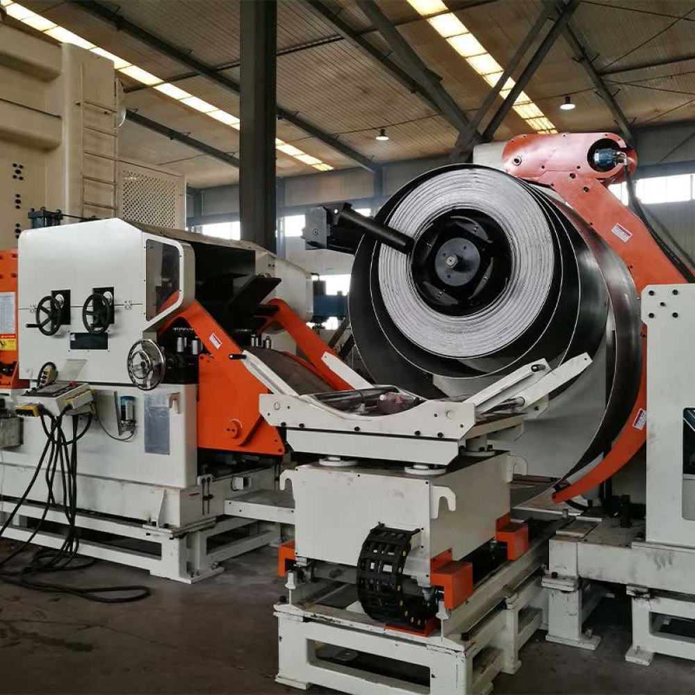 NC 3 in 1 Decoiler Straightener Servo Feeder Machine for Power Press ...