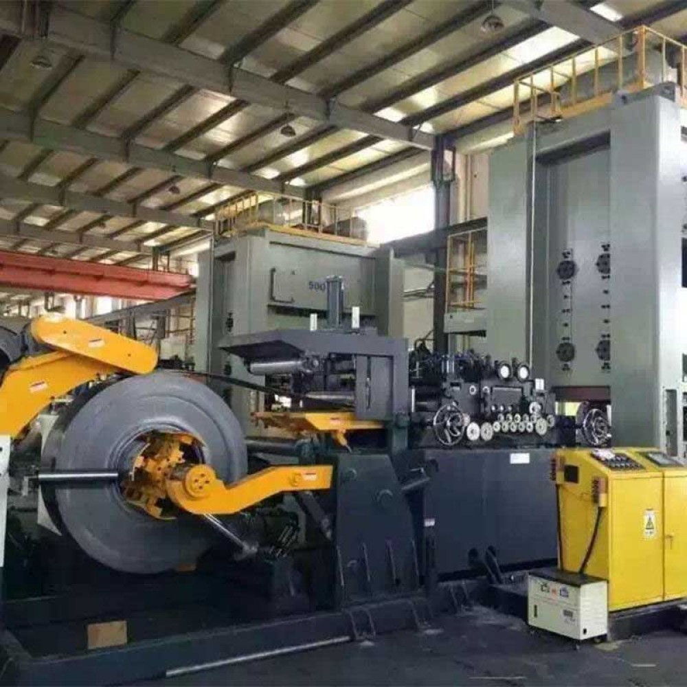 Servo Decoiler Straightener Feeder Metal Sheet Feeding Machine 3 In 1 ...