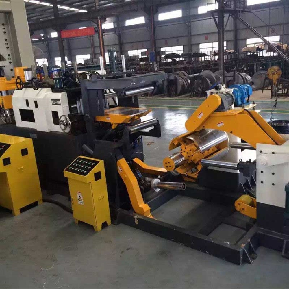 Servo Decoiler Straightener Feeder Metal Sheet Feeding Machine 3 In 1 ...