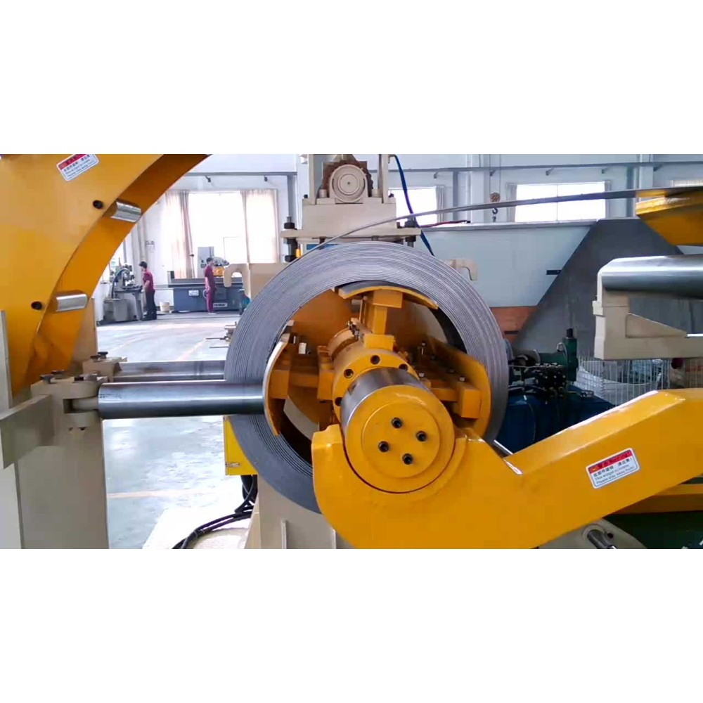 Sheet Metal Decoiler Leveler Feeder 3 in 1 feeding Machine Equipment ...