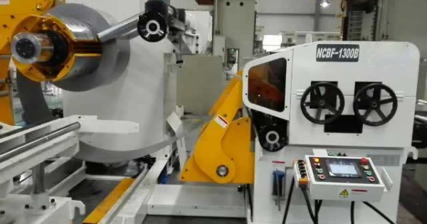 Small decoiler straightener feeder machine for metal sheet coil feeding ...