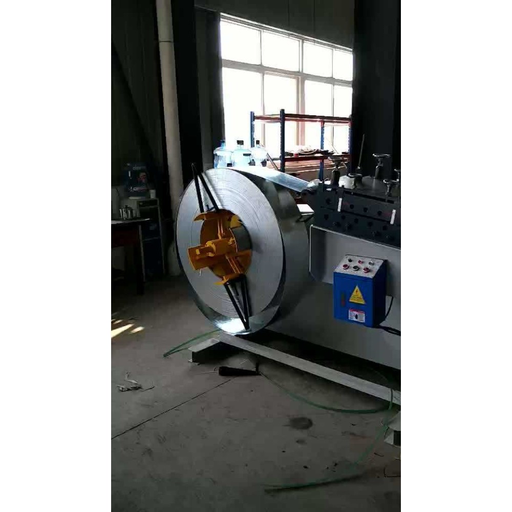 steel coil decoiler manual straightening machine car number plate ...