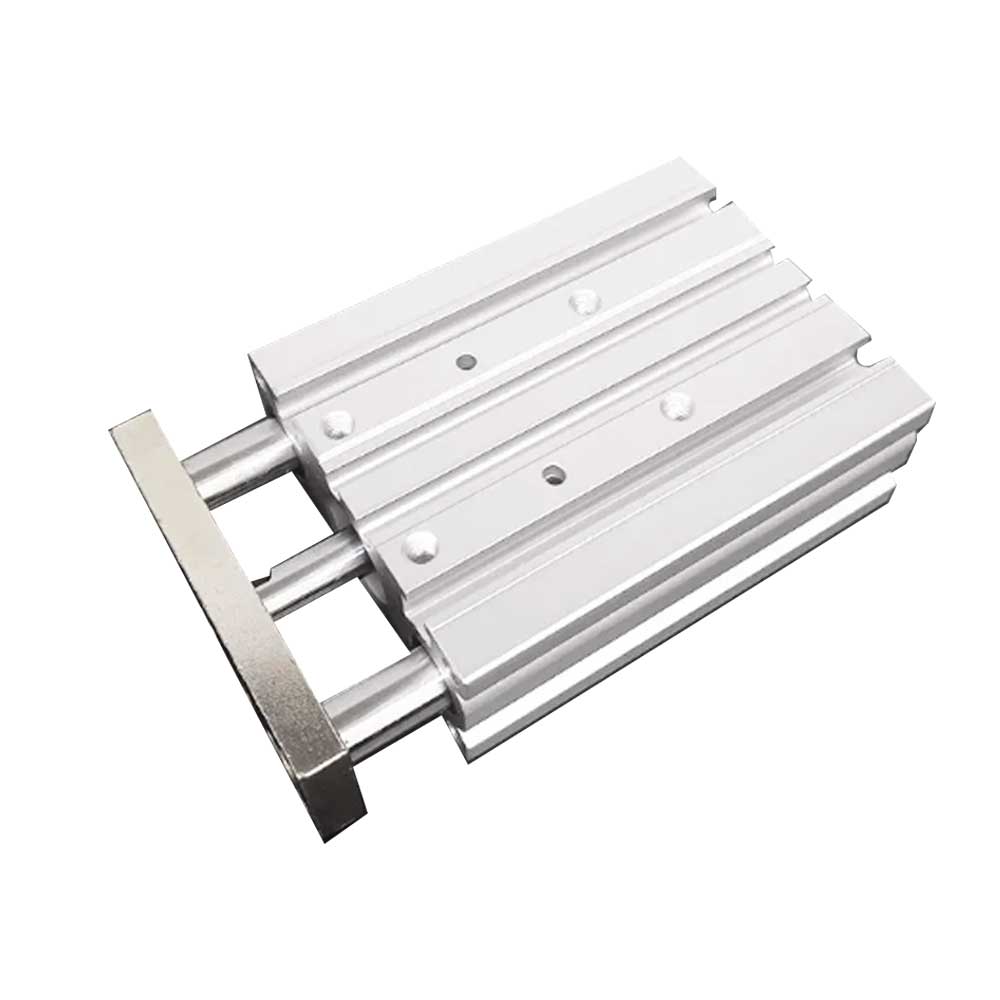 Sample Available MGPM Series Slide Bearing Double Acting Aluminum Three ...