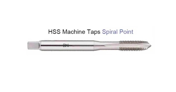 Titanium Spiral Point Gun Machine Taps for Tap Thread Tools