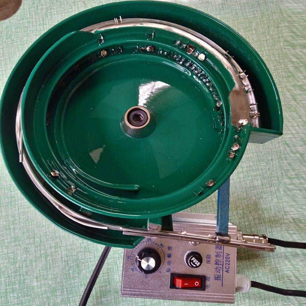 Multi-Track Vibration Plate Feeder for Factory Processing