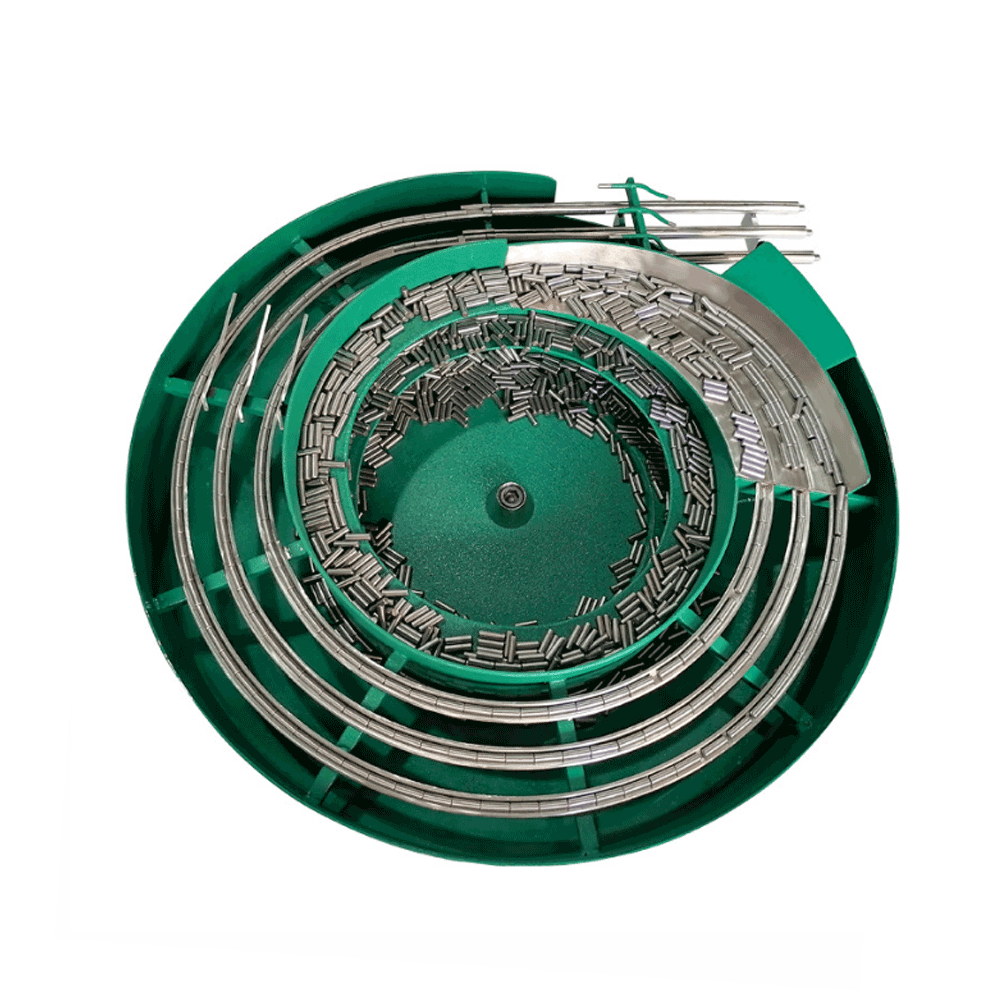 2-Line Feeding Rails Vibration Bowl Feeder