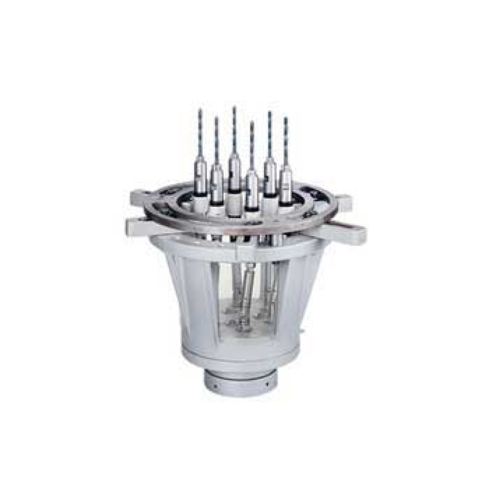 4-Axis Adjustable Multi Spindle Head for Metal Processing