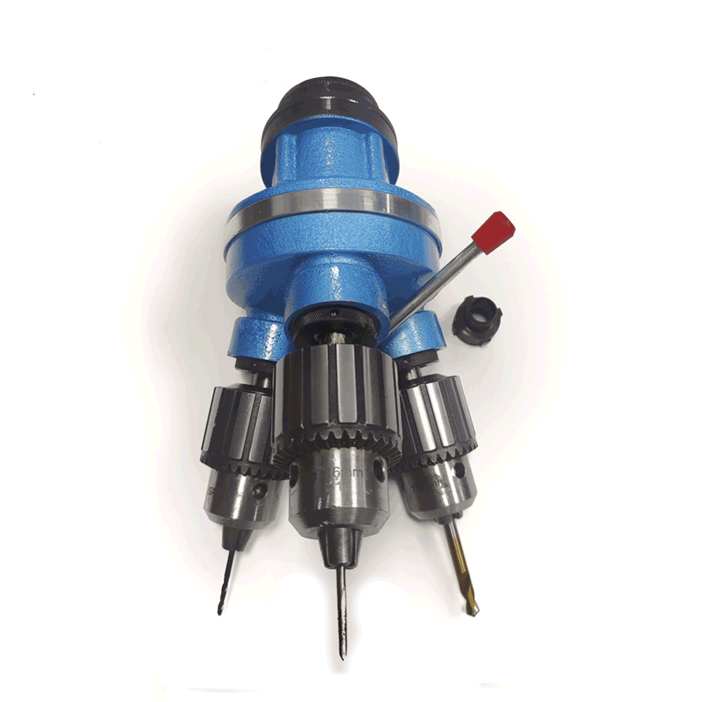 Multi Axis Drill Head for Drilling and Tapping - 1:1 Ratio