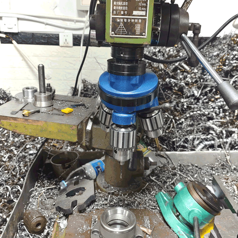 Multi Axis Drill Head for Drilling and Tapping - 1:1 Ratio