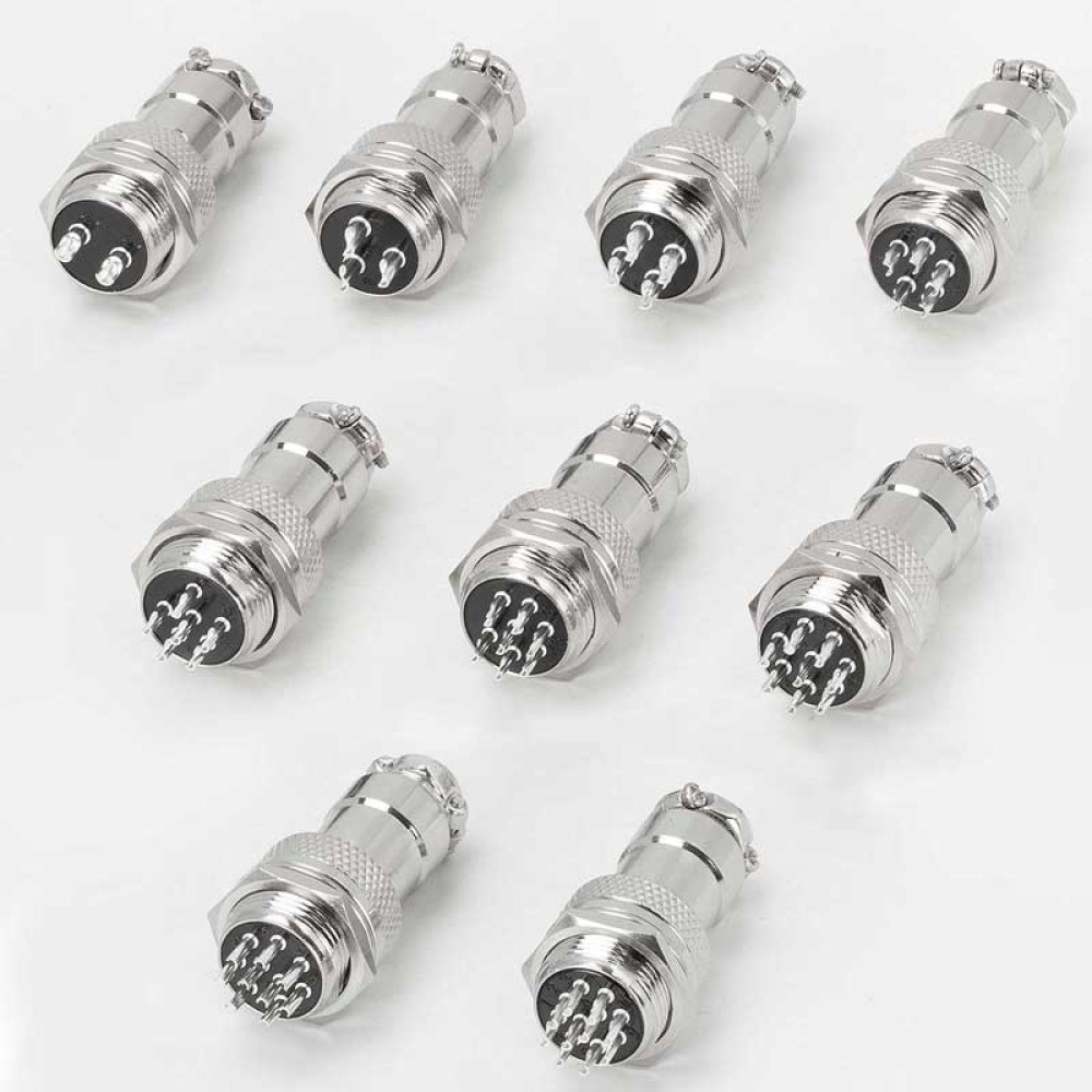 Aviation Connector GX Series GX30 Flange Aviation Plug