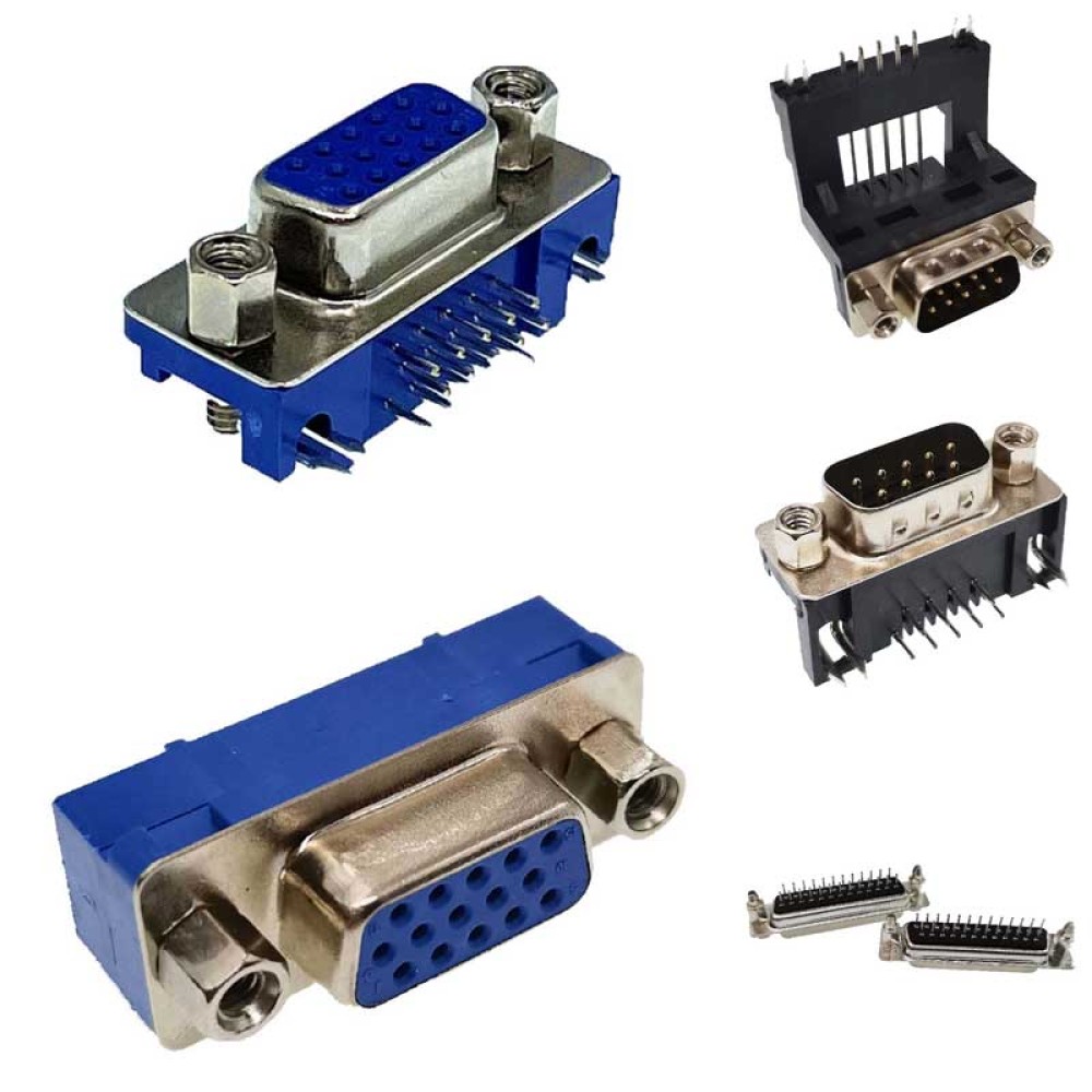 Conector db9 D-SUB 9 pin male female plug DB37 cable RS485