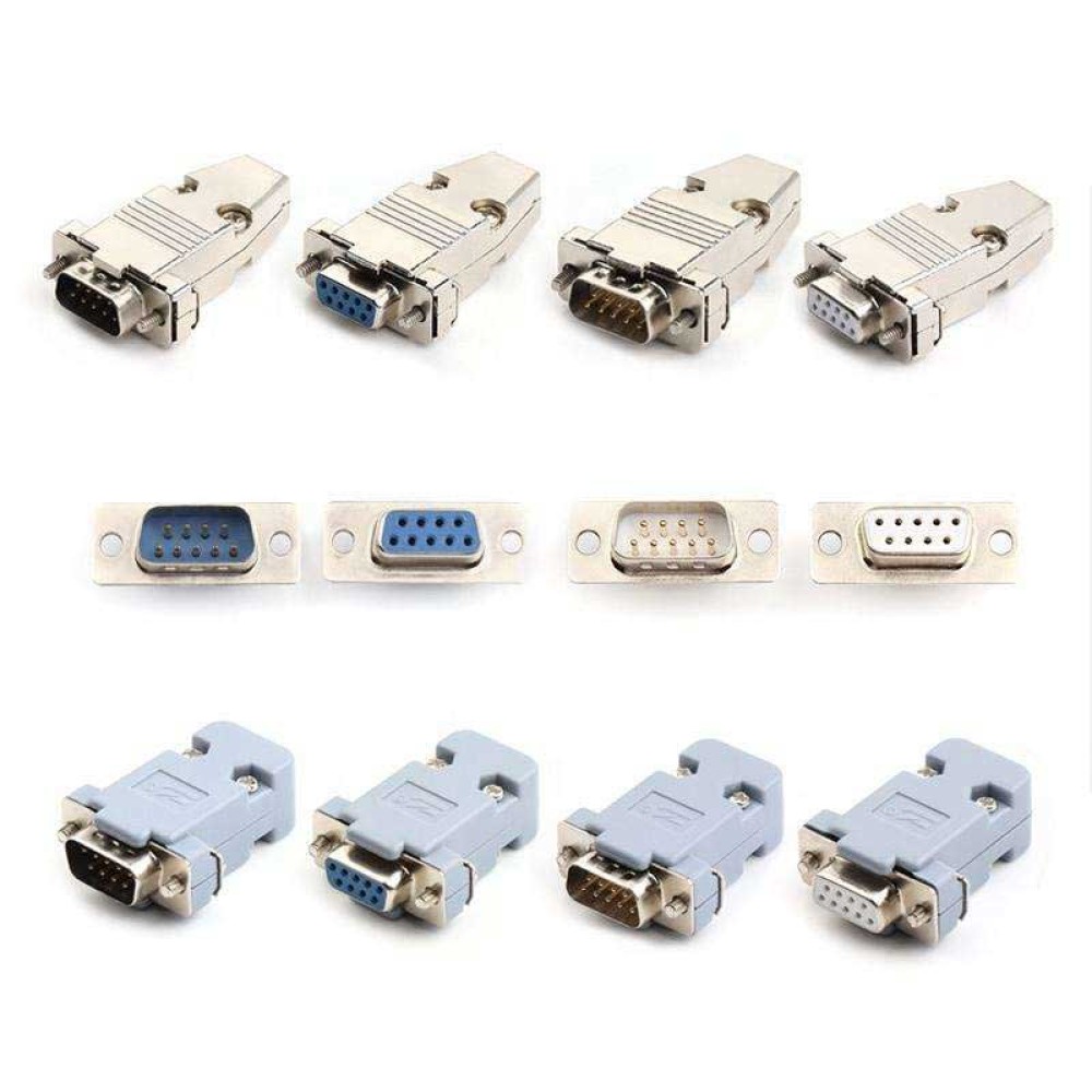Conector db9 D-SUB 9 pin male female plug DB37 cable RS485