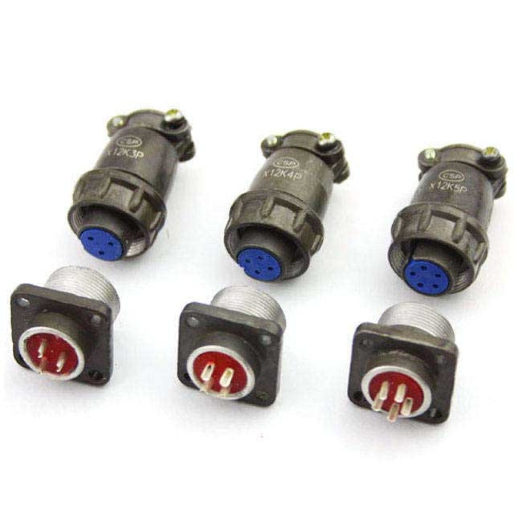 High-Temperature Aviation Plug GX MIL-STD GX Connector