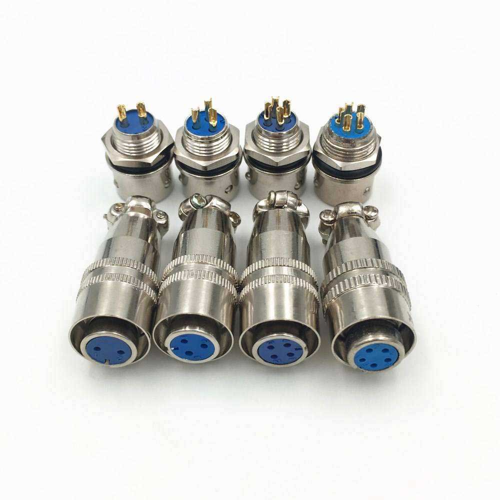 High-Temperature Aviation Plug GX MIL-STD GX Connector GX16 Waterproof ...