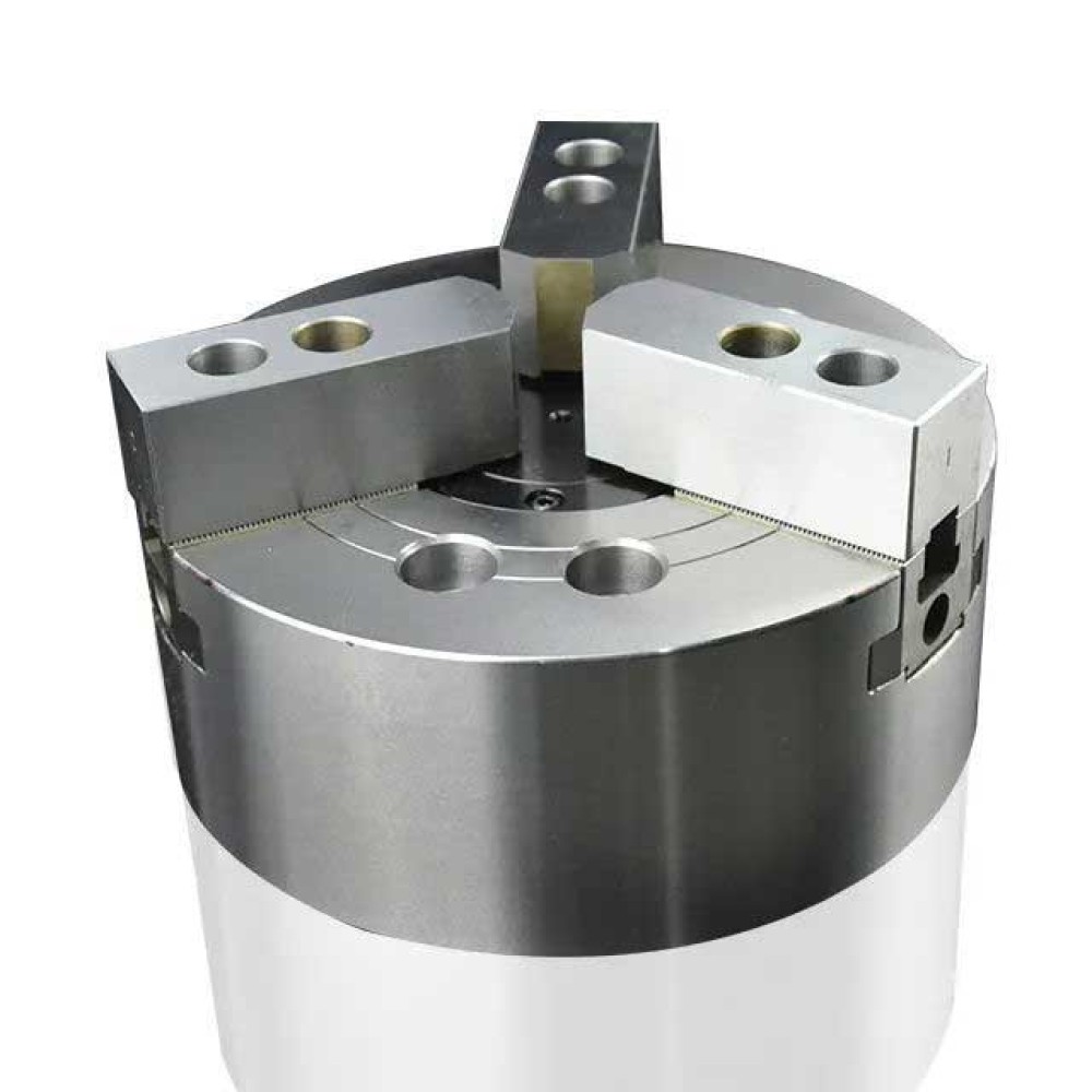 3-Jaw Lathe Chuck - Through Hole Hydraulic Air Chuck